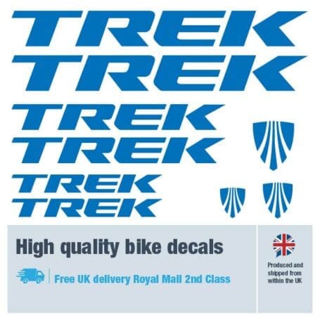 Trek bike labels / decals labels, free bike protectors (24 pack) – 20 ...